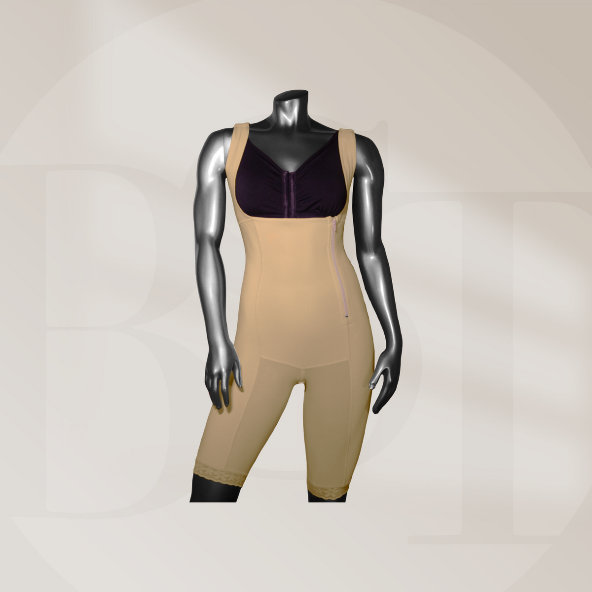 744 High Compression Faja | Above the Knee | Lateral Zipper | Internal ...